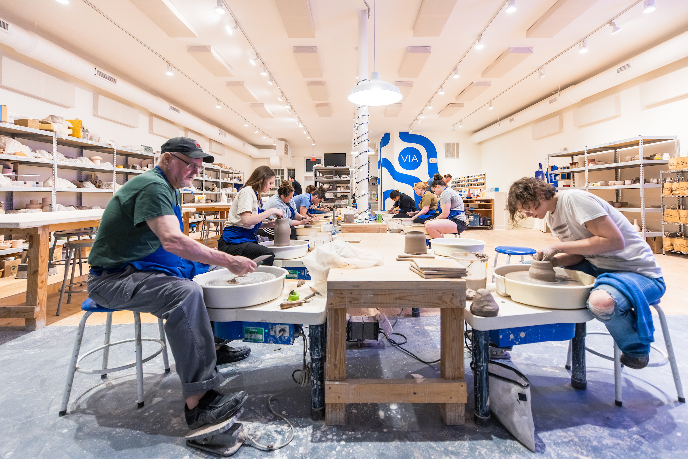 Sunday Afternoon (12-3p) Adult Beginner Wheel Throwing Class